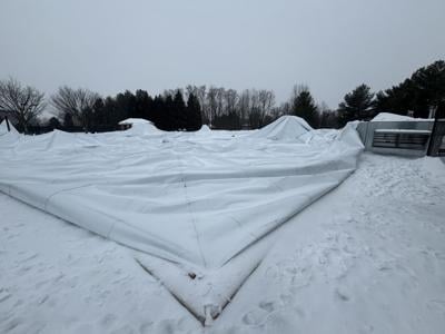 Tennis Center bubble collapses in Leesburg | Loudoun | insidenova.com