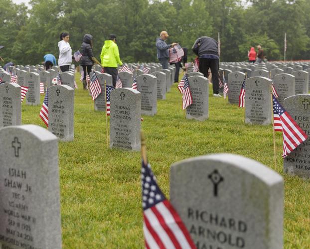 PHOTOS: Veterans Day remembrance at Quantico National Cemetery ...