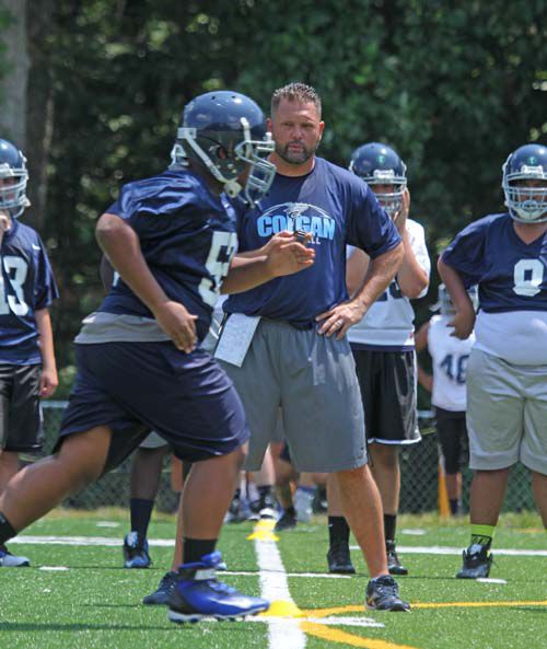 Colgan's first-ever football practice | Multimedia | insidenova.com