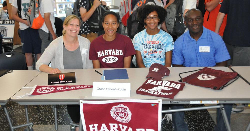 Colgan senior and Harvard-bound Grace Yeboah-Kodie gives everything she ...