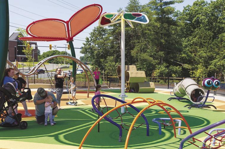 Park full of firsts: Accessible playground opens in Woodbridge ...