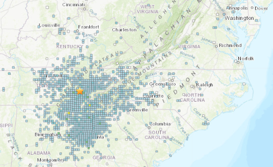 Tennessee earthquake felt as far away as Northern Virginia | Headlines ...