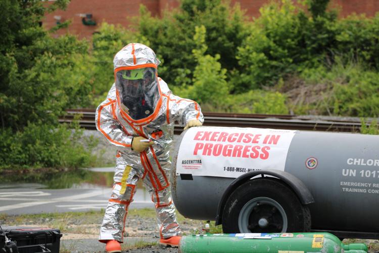 In Photos Quantico Simulates Train Derailment For Training Headlines