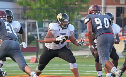 Josh Fuga’s only varsity touchdown for Freedom inspires a physical ...