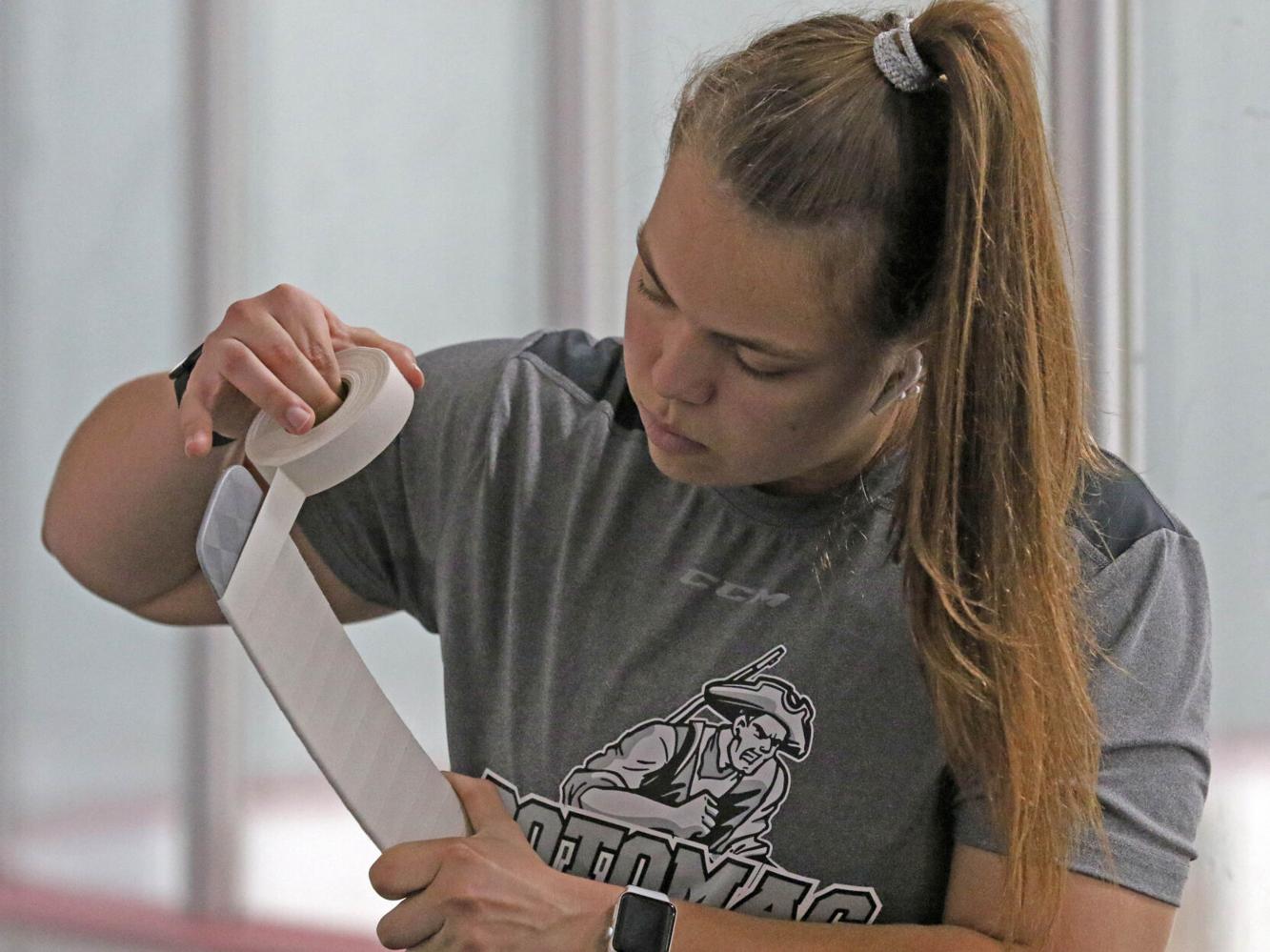 How Potomac Patriots' goalie Grace Campbell made hockey history ...
