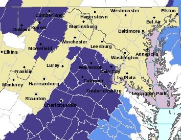 Freeze warning in effect for Northern Virginia early Wednesday ...