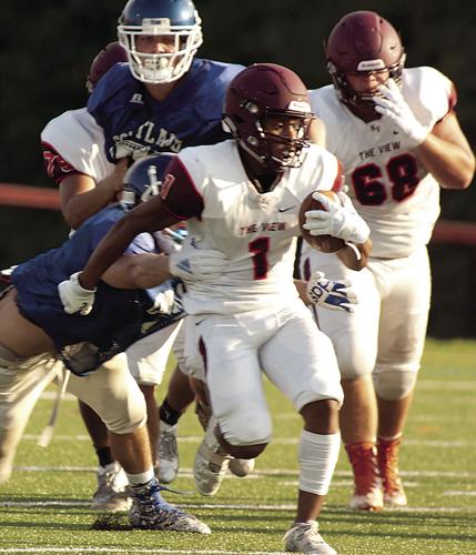 Mountain View High's first football scrimmage of 2018 season | Mountain ...