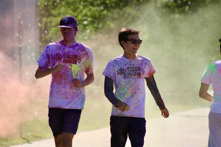 IN PHOTOS: Color Run, 25th anniversary at Forest Park High School ...
