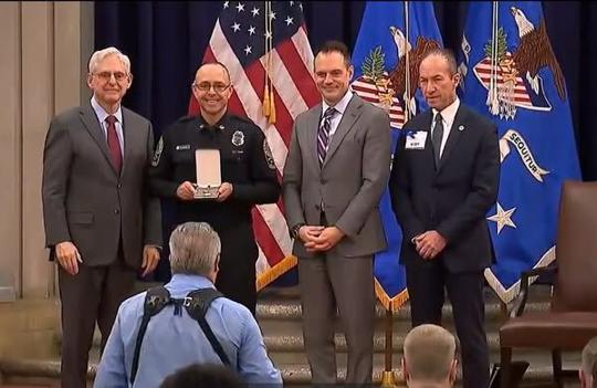 Two Manassas police officers honored by Justice Department | Headlines ...