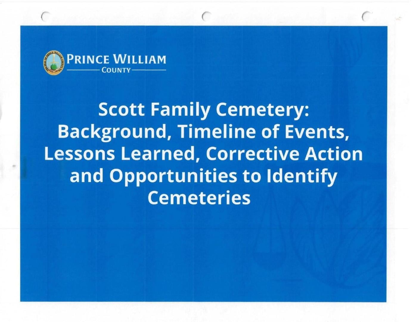 Thoroughfare's Scott Cemetery suit dismissed in court | Prince William ...