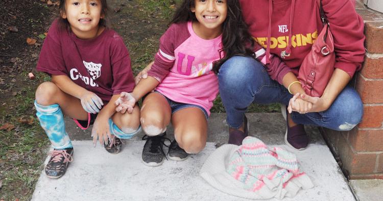 PHOTOS: Waples Mill students host Chalk4Peace initiative | Photo ...