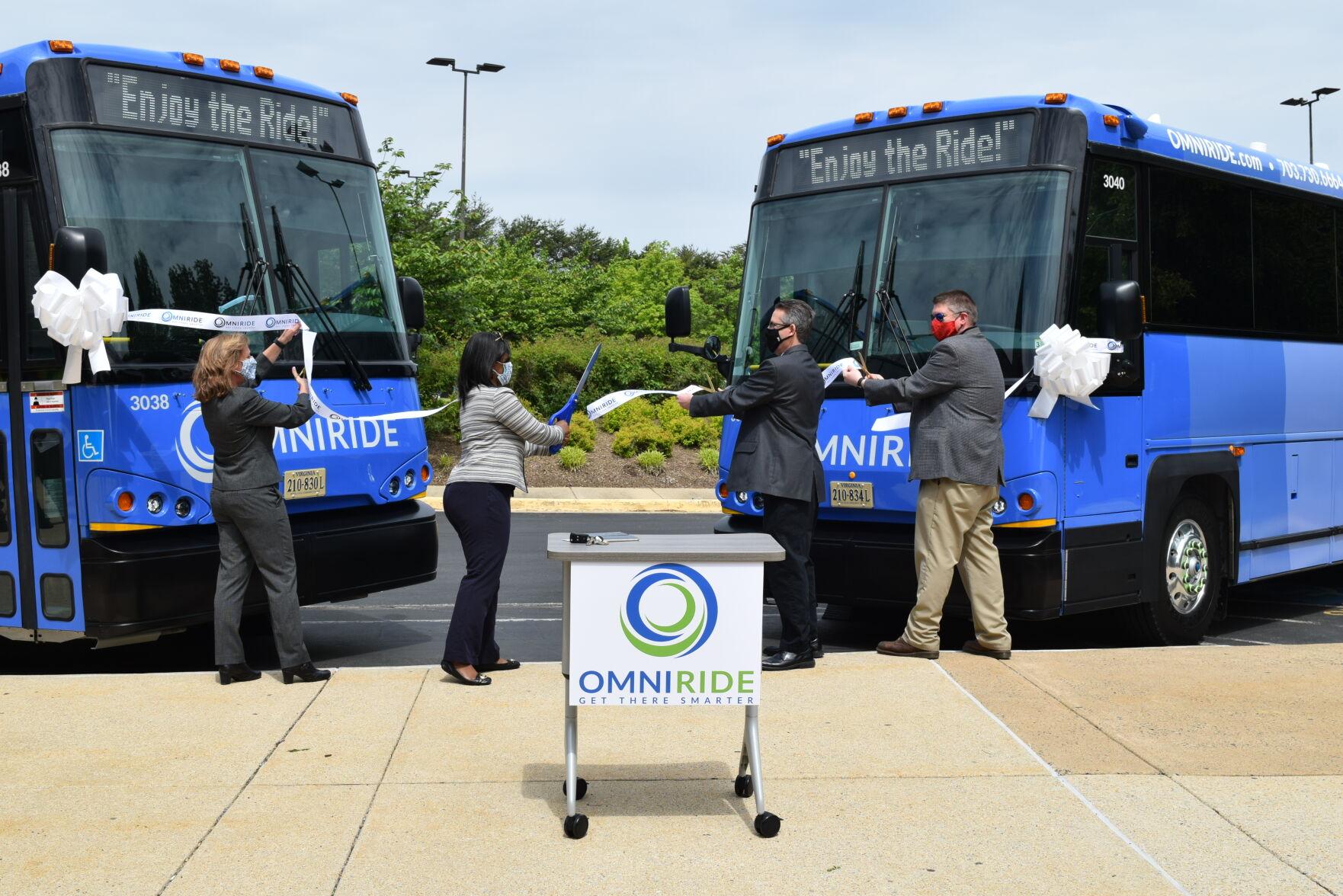 OmniRide unveils new commuter buses | Headlines | insidenova.com