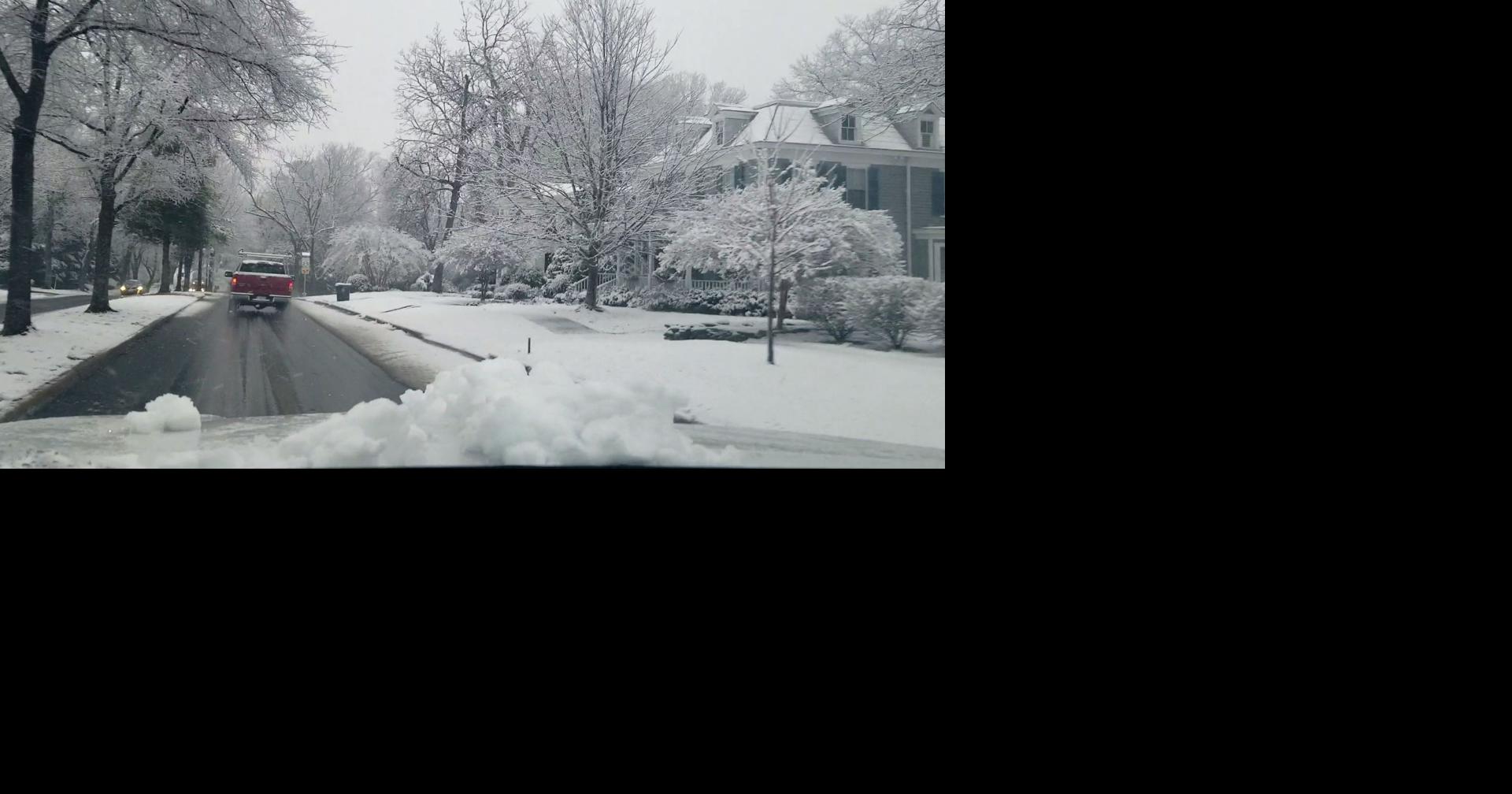 Snow totals from Northern Virginia's first snow of 2020 | Weather ...