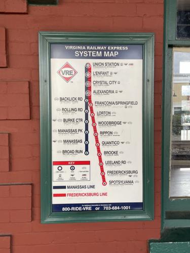 Manassas VRE Map Train Station generic | | insidenova.com
