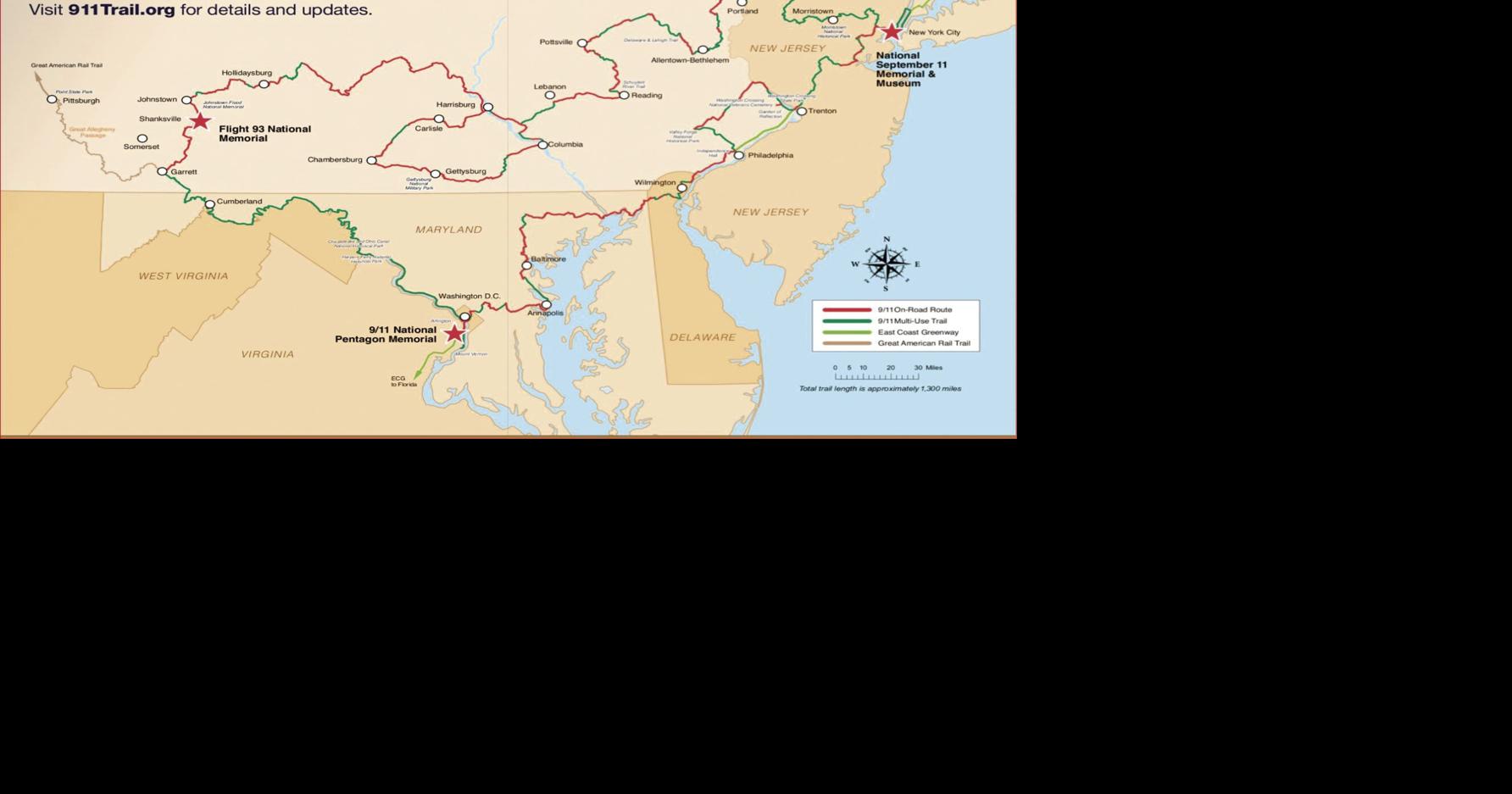 After 20 years, vision for 9/11 trail becoming reality | Headlines ...