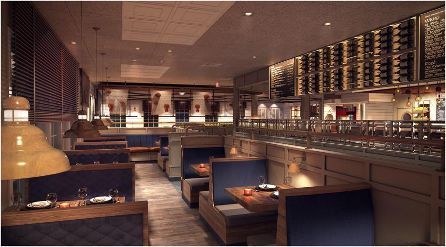 red lobster inside dining