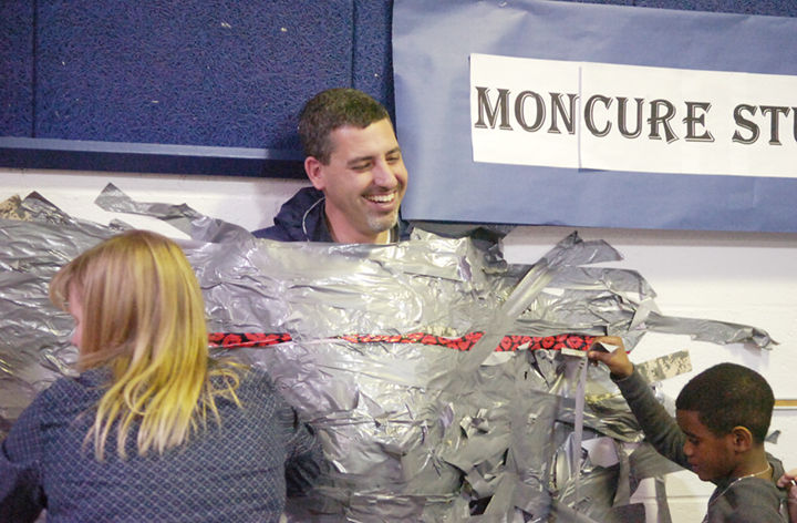 Stafford students duct tape principal, asst. principal to raise funds ...