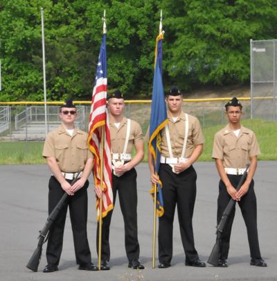 Junior ROTC Color Guards compete in Prince William | Prince William ...