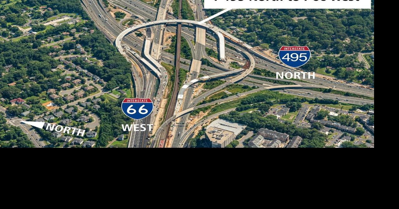 Be alert: Flyover ramp at I-495/I-66 may cause confusion for motorists ...