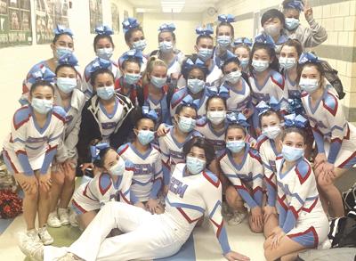 Marshall cheerleaders win district title | Sports | insidenova.com