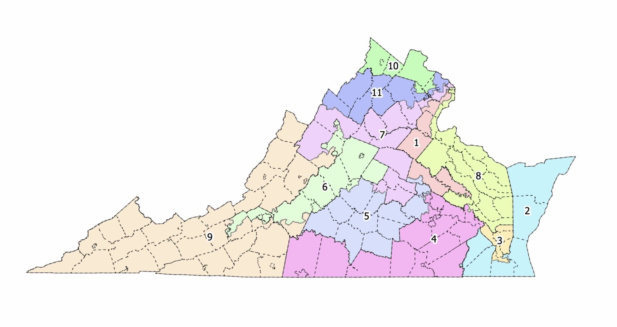 Virginia Democrats unveil long-awaited new congressional map | State ...