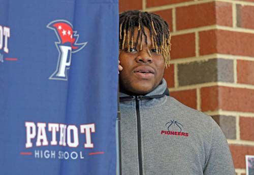 PHOTOS: Patriot's Jakai Moore commits to South Carolina | Prince ...
