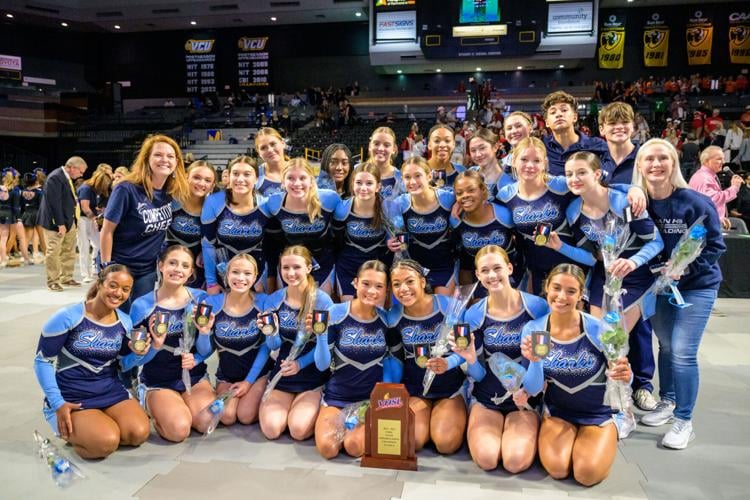 Banner day at states for Colgan, Brentsville cheerleaders | Prince ...