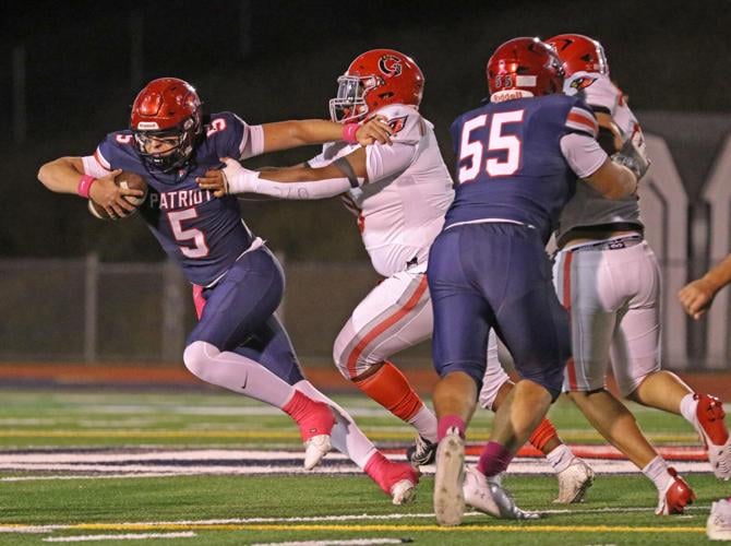 Hugs say it all for Patriot QB Tyler Knutson and his mother | Prince ...