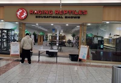 Change of plans: Raging Reptiles opens at Manassas Mall | Headlines ...