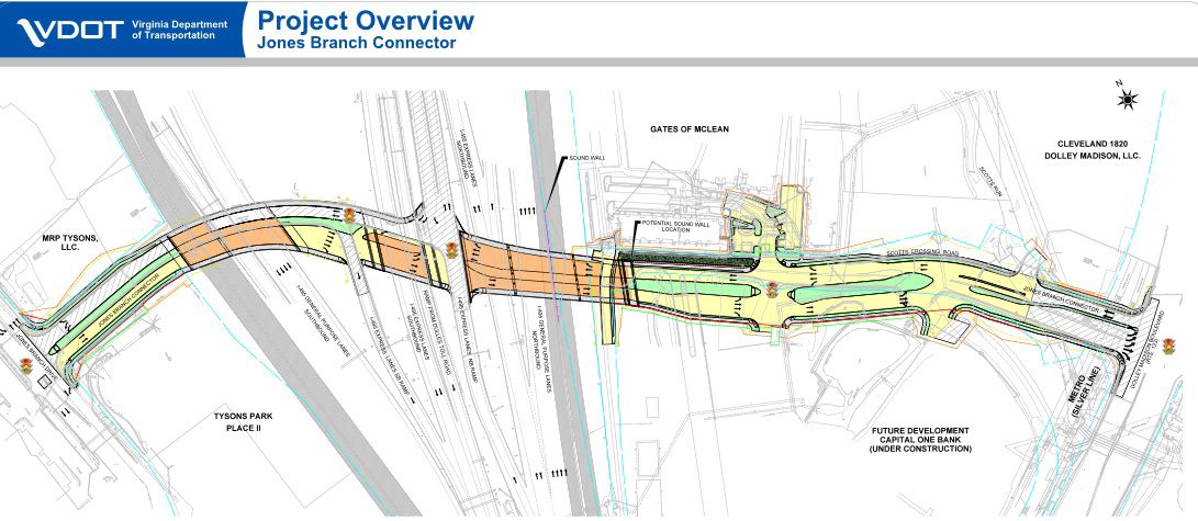 Fairfax, VDOT break ground for Jones Branch Connector in Tysons ...