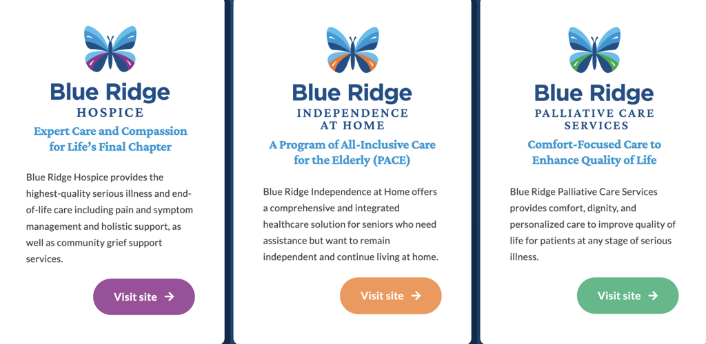 Blue Ridge Hospice rebrands to Blue Ridge Care | Headlines | insidenova.com