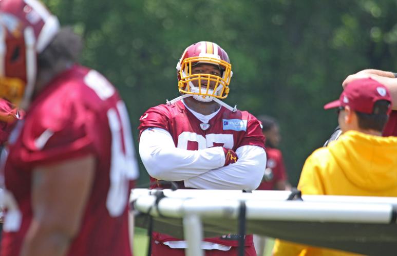 PHOTOS: Greg Stroman, Tim Settle and Redskin teammates at OTA's ...