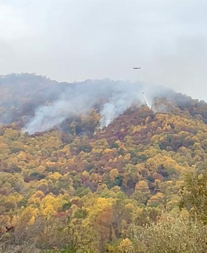 Madison wildfire burns 1,225 acres so far, spreading smoke across area ...