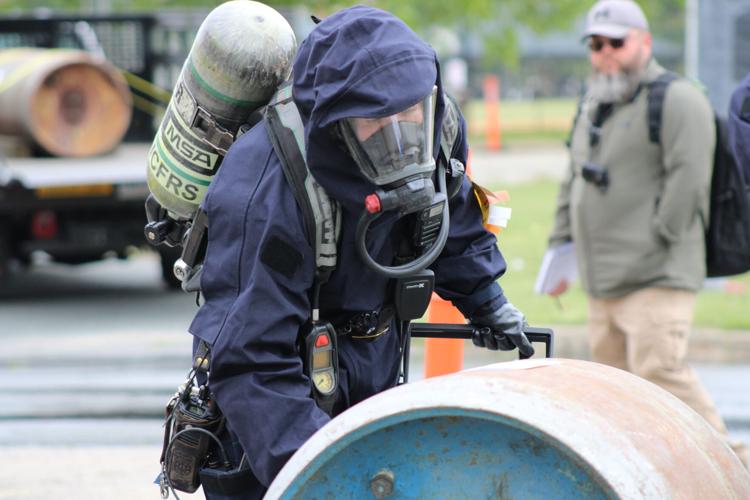 In Photos Quantico Simulates Train Derailment For Training Headlines