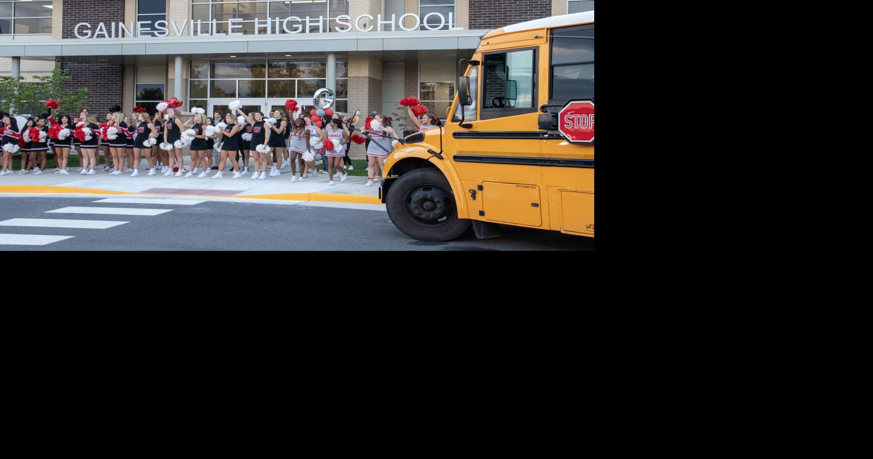 IN PHOTOS: The first day of school at Gainesville High School ...