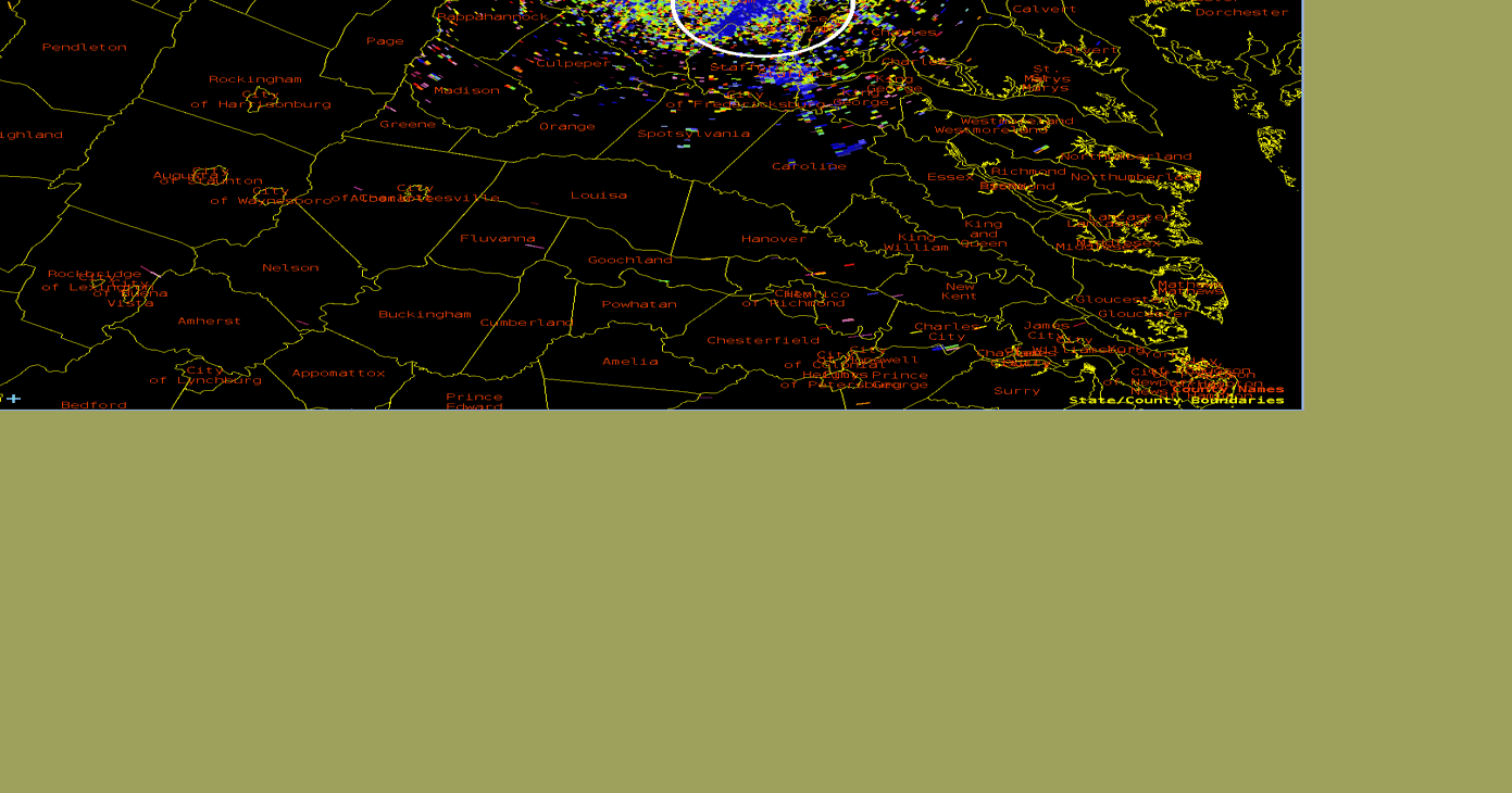 Smoke plume from Quantico burn appears on weather radar, satellite ...
