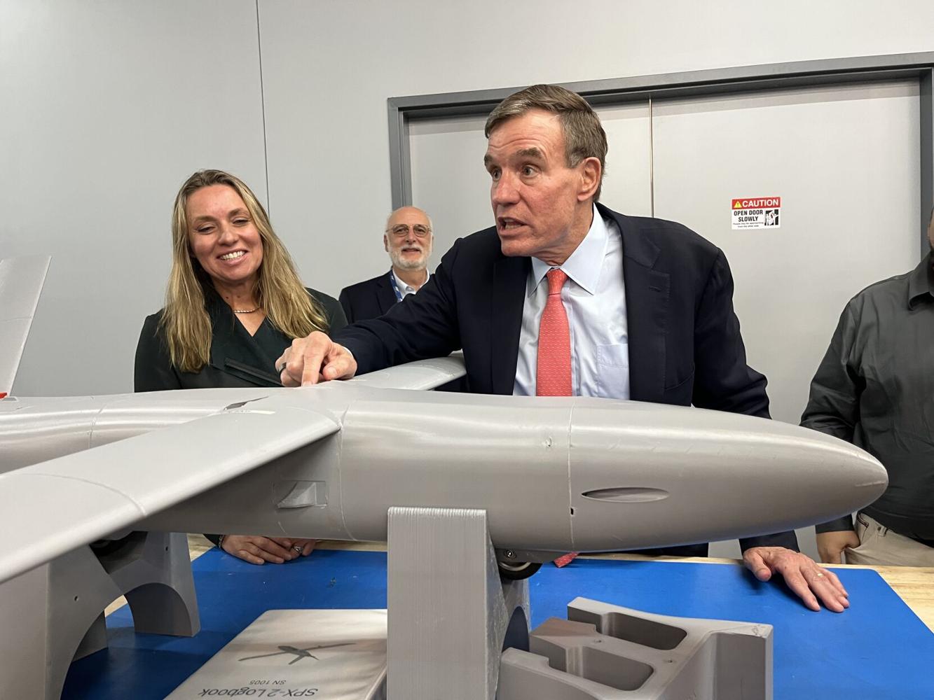 Sen. Mark Warner visits RapidFlight in Manassas | Headlines ...