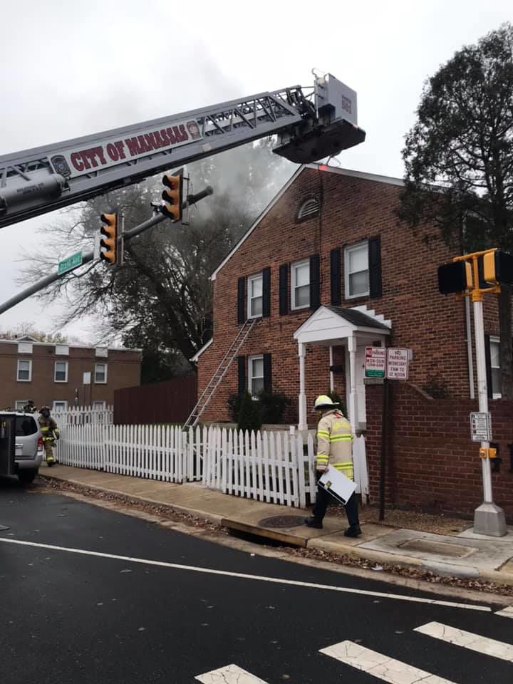 UPDATED: Eight people displaced in two-alarm fire in Manassas ...