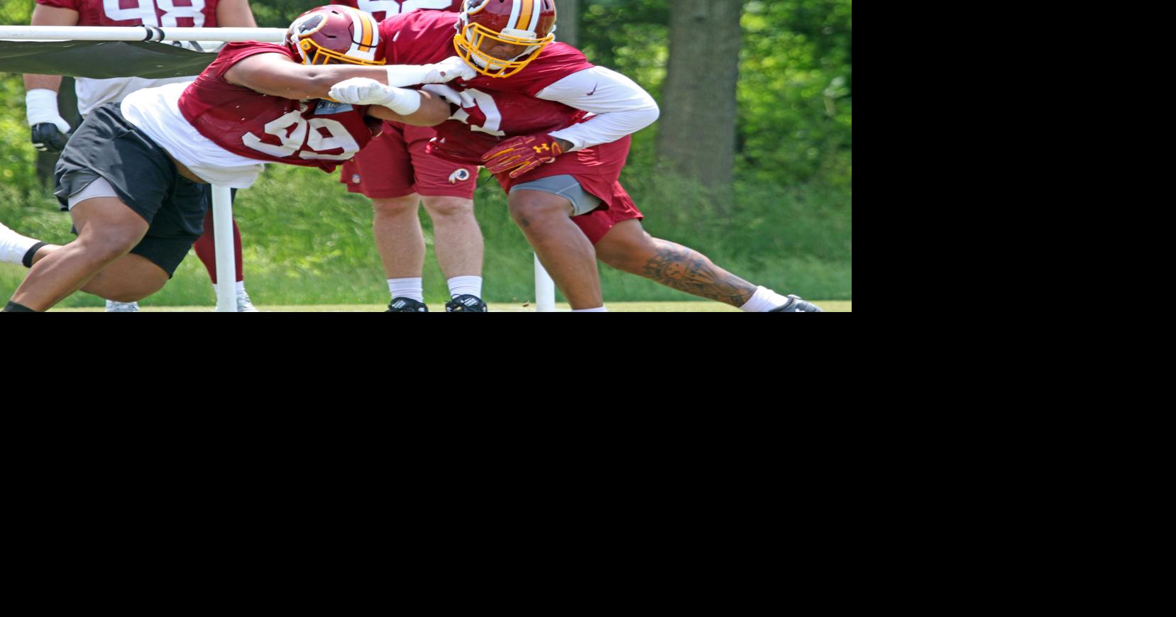 PHOTOS: Greg Stroman, Tim Settle and Redskin teammates at OTA's ...