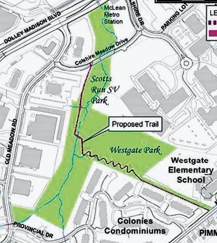 Supervisors endorse design plans for Scotts Run Trail in McLean | news ...