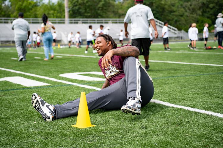 PHOTOS: Greg Stroman, Tim Settle hosted football camp at Unity Reed ...