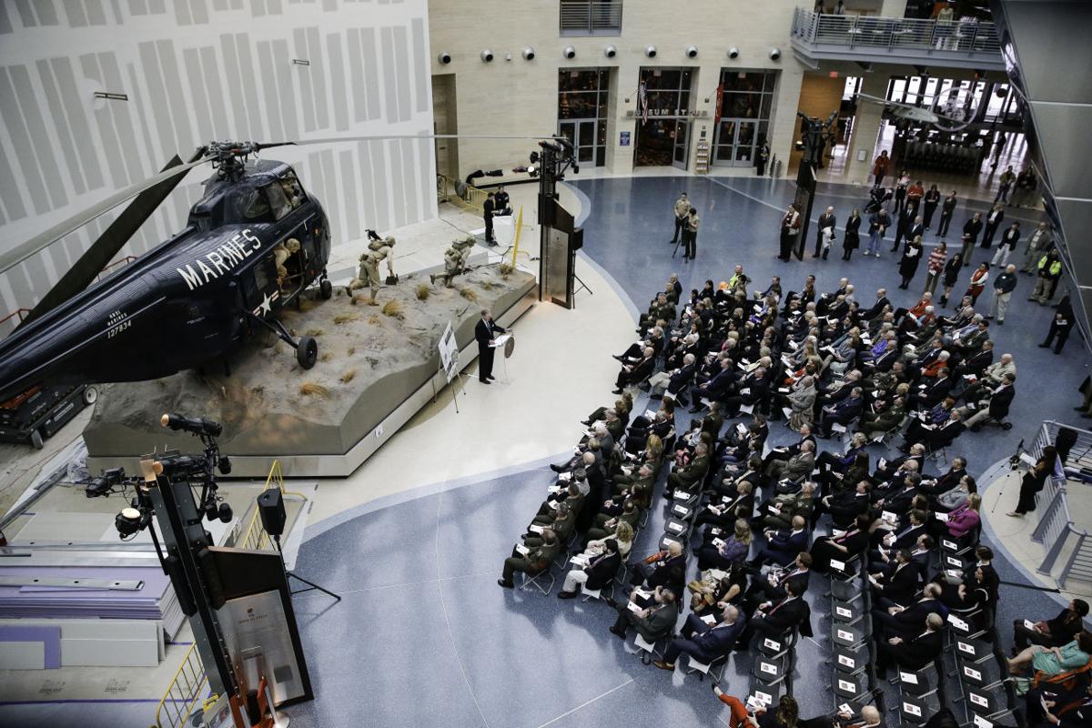Paying tribute: Marine Corps museum breaks ground for expansion ...