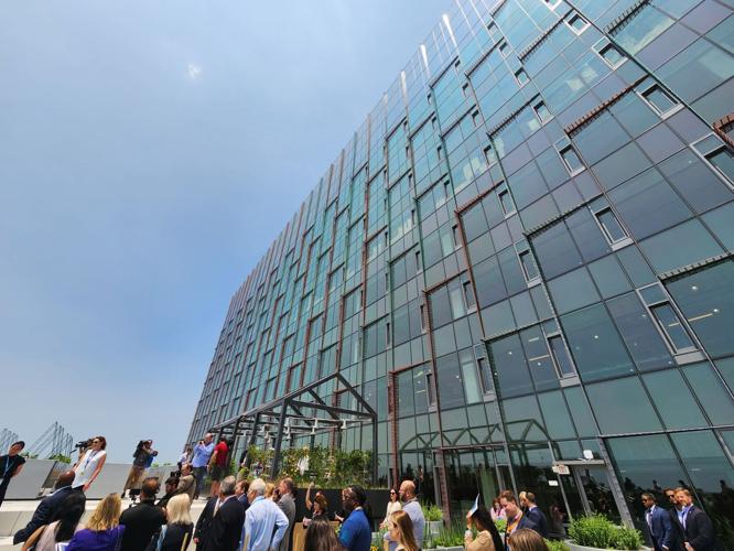 Officials cut the ribbon on Amazon HQ2's phase one | Headlines ...
