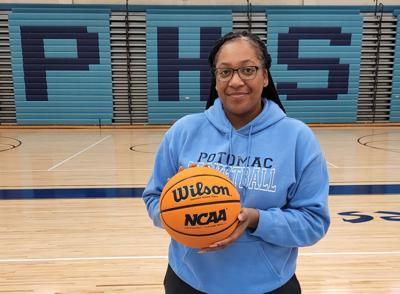 Nothing escapes Potomac coach Quiana Kizer's attention. Not even gum on ...