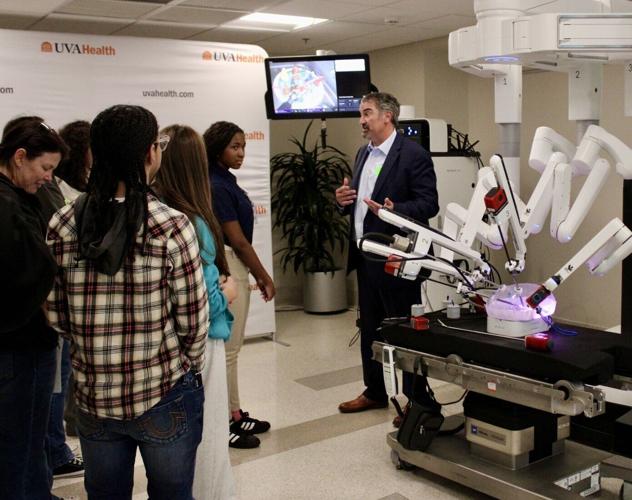 Gainesville High students test surgical robot at UVA Health | Prince ...