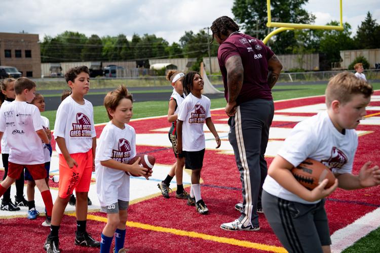 PHOTOS: Greg Stroman, Tim Settle hosted football camp at Unity Reed ...