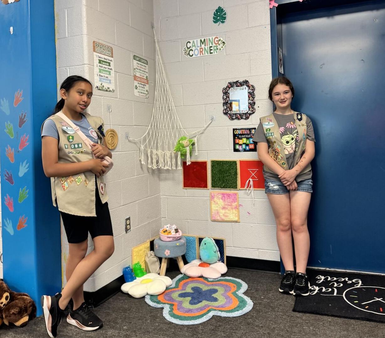 Girl Scouts create 'Calming Corners' for Manassas youth | Headlines ...