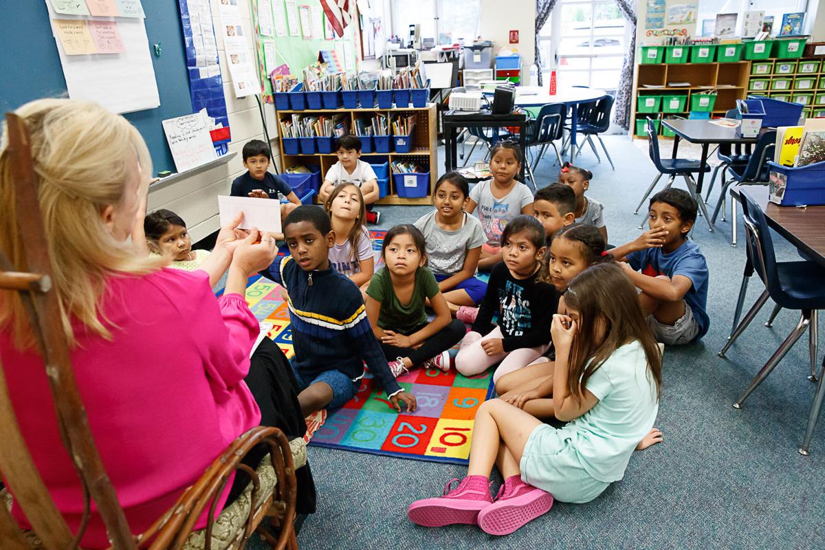 PHOTOS: Back to school early at Barcroft Elementary | Multimedia ...