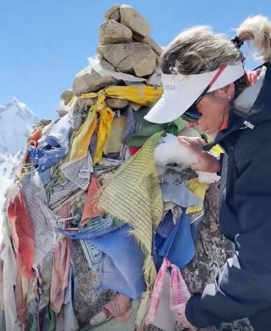 From Woodbridge to Everest, nurse delivers a family's wish | Prince ...