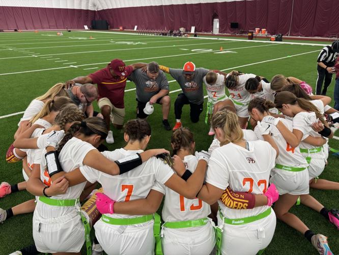IN PHOTOS: Washington Commanders host girls flag football teams ...